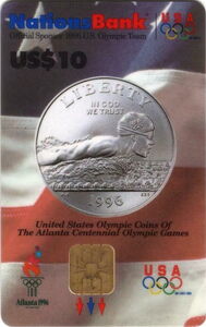 Bank Card: Nations Bank (NationsBank, United States of AmericaCol:US-VC ...