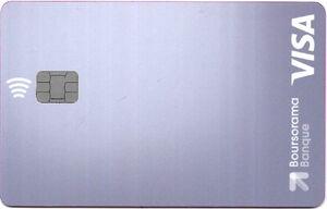 Bank Card: Boursorama (Boursorama, FranceCol:FR-VI-0175