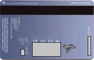 Bank Card: Boursorama (Boursorama, FranceCol:FR-VI-0175