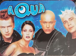 Pocket Calendar: Aqua (Russia(Music) Col:RUS-2001-Music-010.14