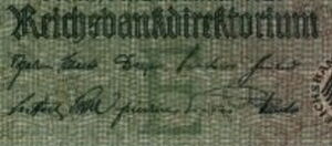 Banknote: 10 Reichsmark (Germany(1929-1936, (1945) Issue ...