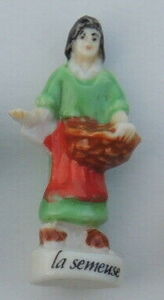 Meal Toy: La semeuse (Fèves, France(Métiers du siècle (Mates)) Col:EPI ...