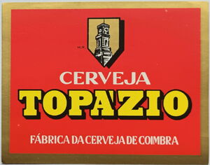 Drink Label: Topazio Cerveja (Central de Cervejas S.A, PortugalCol:PT ...