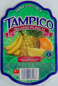 Drink Label: Tampico Island Punch (Gloria S.A., PeruCol:PE-JUICE-000016