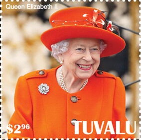 Stamp: Queen Elizabeth II (Tuvalu(In Memoriam: Her Majesty Queen ...