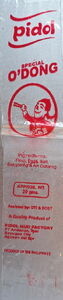 Food Label: Pidol Special O'Dong (Pidol Mili Factory, PhilippinesCol:PH ...