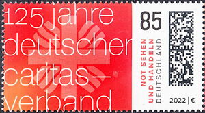 Stamp: German Union of Charities, 125 Years (Germany, Federal ...