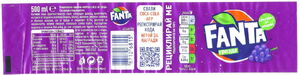Drink Label: Fanta (The Coca Cola Company, BulgariaCol:BG-SODA-000023
