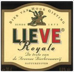 Drink Label: Lieve Royale (Hertog Jan Brouwerij, NetherlandsCol:NL-BEER ...