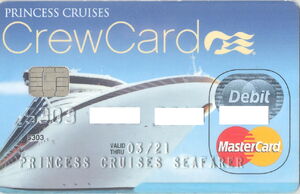 Bank Card: Princess Cruises - Payroll Card (BankAtlantic, United States ...