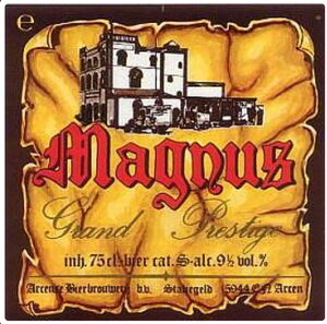 Drink Label: Magnus Grand Prestige (Hertog Jan Brouwerij, Netherlands ...