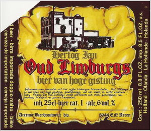 Drink Label: Oud Limburgs (Hertog Jan Brouwerij, Netherlands(Oud ...