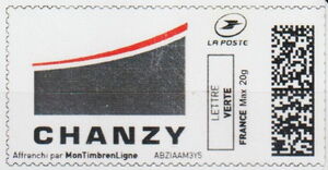 Stamp: Chanzy (France: Personalized stamps(MonTimbrEnLigne. Personalised) Col:FR-TIM 2022-396