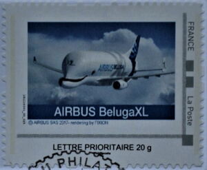 Stamp: Airbus Beluga XL (France: Personalized Stamps(Collectors ...