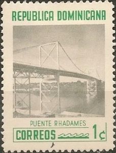 Stamp: Rhadames Bridge (Dominican RepublicMi:DO 707,Sn:DO 518,Yt:DO 530 ...