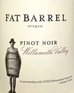 Drink Label: Fat Barrel Willamette Valley Pinot Noir (Fat Barrel Wine ...