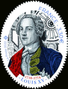Stamp: King Louis XV (France(Great Moments in French History (2022)) Yt ...