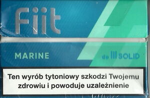 Cigarette Pack: Fiit Marine (PolandCol:PL-TO-0009