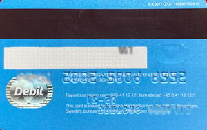 Bank Card: Handelsbanken Bankkort (Handelsbanken, SwedenCol:SE-MC-0023.01
