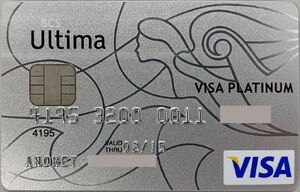Bank Card: BCS Ultima Visa Platinum (BCS Bank, RussiaCol:RU-VI-2590