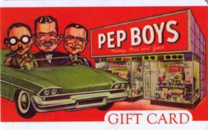 Gift Card: In The Car (Pep Boys, United States of America) (Pep Boys ...