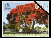 Stamp: Pohutukawa, Howick Beach - Large Format (New Zealand: Private ...