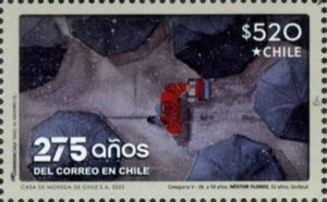Stamp: Chilean Postal Service, 275 Years (Chile(Chilean Postal Service ...