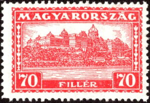 Stamp: Palace of Buda (Hungary(Palace of Buda) Mi:HU 426,Sn:HU 421,Yt ...