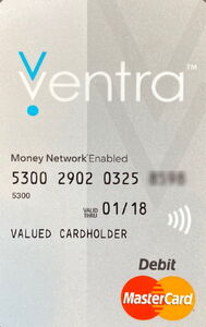 Bank Card: Ventra (MetaBank, United States of AmericaCol:US-MC-0321.02