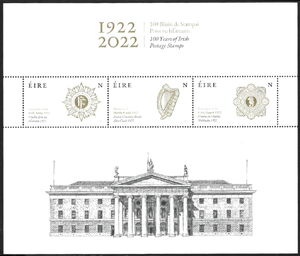 Stamp: Centenary of First Irish Postage Stamps (Ireland(Centenaries ...