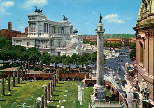 Postcard: Roma "Altar of the Nation" (Italy(Rome - Venezia Square ...