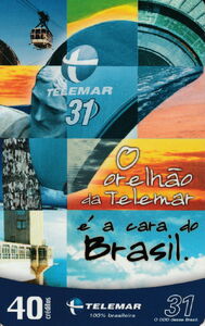 Phonecard: O Orelhão Da Telemar É A Cara Do Brasil - Regiões - 2690 ...