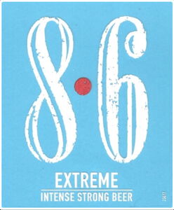 Drink Label: Bavaria Extreme 8.6 (Bavaria Lieshout Holland ...