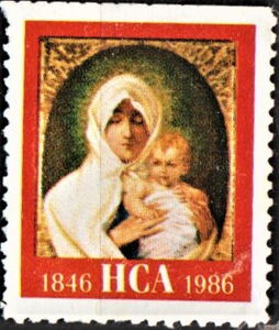 Stamp: 1846 Hca 1986 (United States of America: Cinderella Stamps(Holy ...
