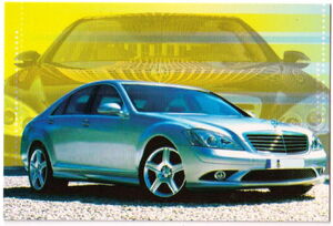Pocket Calendar: Mersedes (Ukraine(Cars) Col:UA-2007-Car-007.27