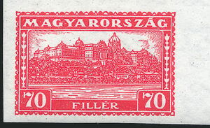 Stamp: Palace of Buda (Hungary(Palace of Buda) PHu:HU 456V