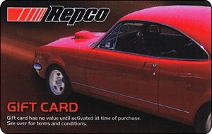 Gift Card: Car (Repco, Australia(Repco) Col:AU-Repco-001