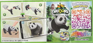 Meal Toy: Panda (Kinder Surprise, Europe(Kinder - Natoons - Sustainable ...