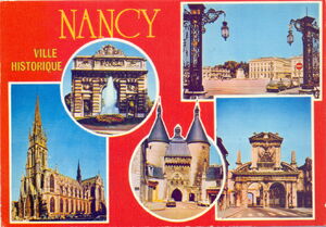 Postcard: Various aspects of Nancy (France(Nancy (Meurthe-et-Moselle ...