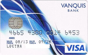 Bank Card: Vanquis (Vanqis Bank, PolandCol:PL-VI-0071.02