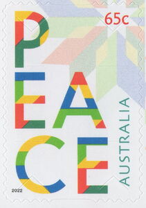 Stamp: Peace (Australia(Christmas 2022) Mi:AU 5558I,Sn:AU 5542,Yt:AU ...
