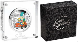 Coin: 1 Dollar (The Simpsons - Krustylu Studios) (Tuvalu(2019~Today ...