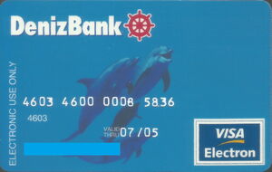 Bank Card: Denizbank (Denizbank, Türkiye (Turkey)Col:TR-VE-0072.03