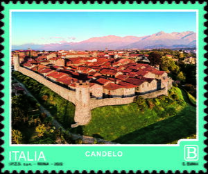 Stamp: Candelo (Italy(Tourist Sites in Italy (2022)) Col:IT 2022.11.22-02