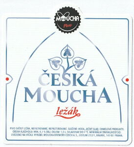 Drink Label: Česká Moucha (Moucha Brewery Praha, Czech RepublicCol:CZ ...