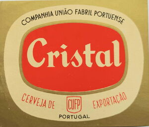 Drink Label: Cristal (Unicer Bebidas, PortugalCol:PT-BEER-000773