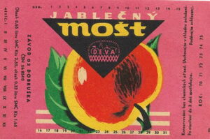Etiqueta de bebida: Jablecny Most (Deva Dobruška, República ChecaCol:CZ ...