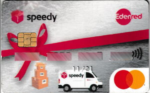 Bank Card: Edenred Mastercard Speedy - 02/19 (Edenred, BulgariaCol:BG ...