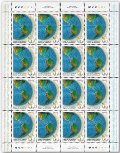 Stamp: Summit of the Americas, Quebec (CanadaCol:CA 2001.04.20-01a