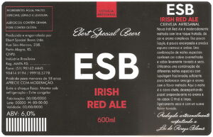 Drink Label: Irish Red Ale (Ebert Special Beers Ltda., BrazilCol:BR ...